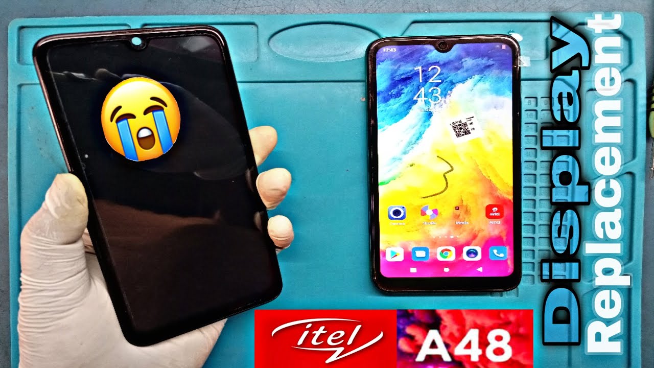 Itel a48 restore || Restoration itel a48 || Itel a48 display ...