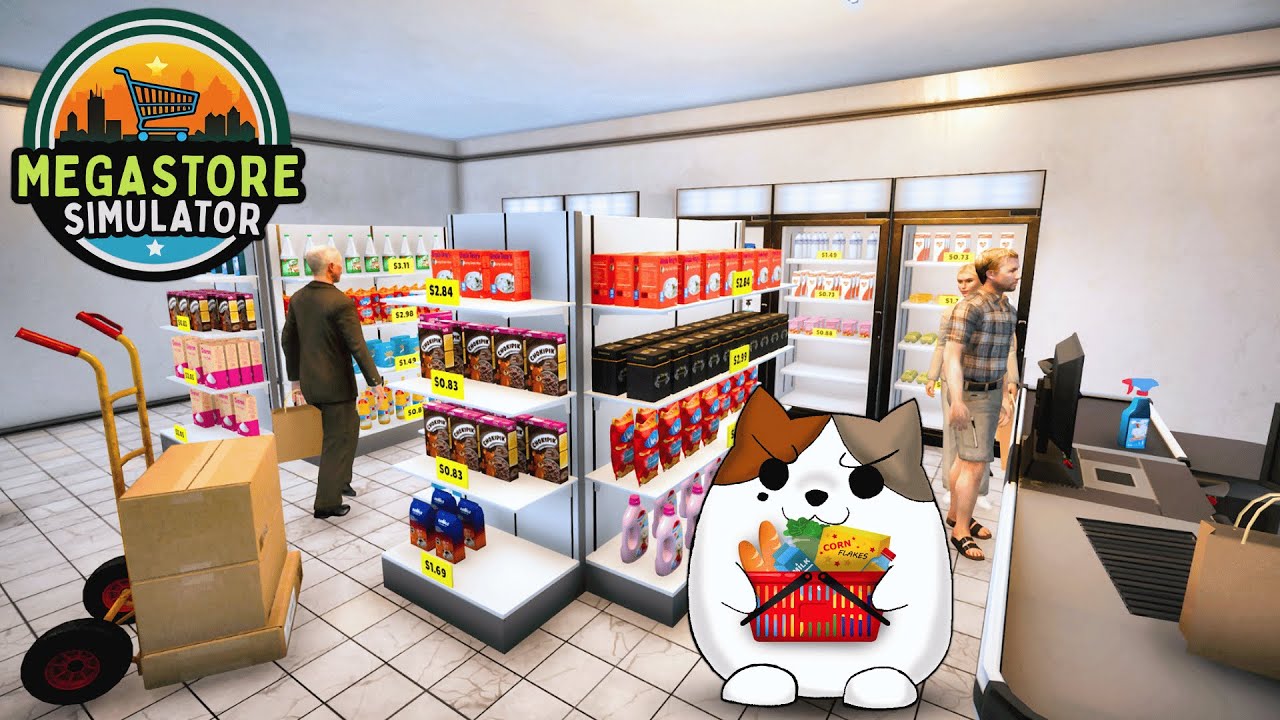 Megastore Simulator (Urban Supermarket Sim) Demo First Look! | New ...