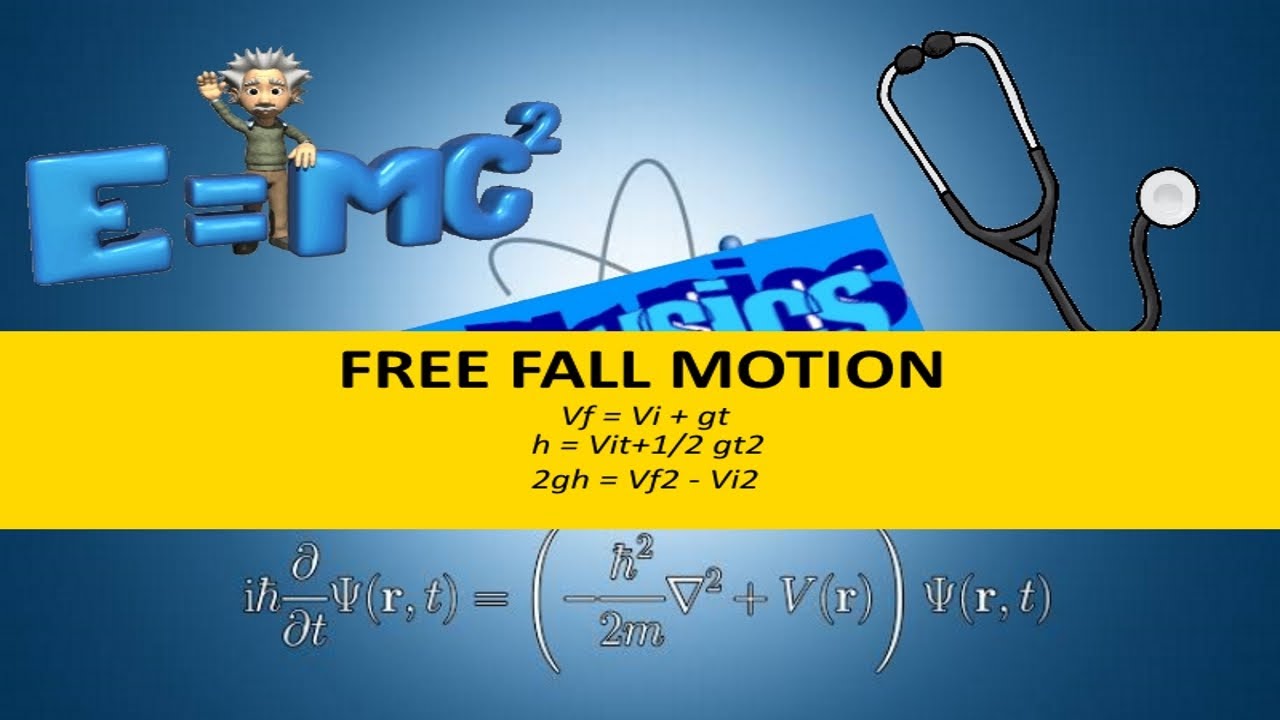 Free Fall Motion YouTube Free Fall Motion YouTube