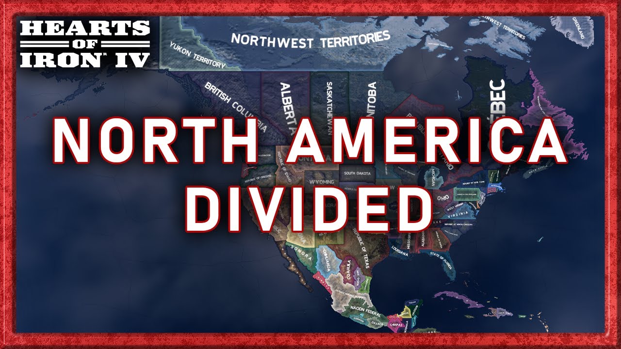HOI4: North America Divided - AI only timelapse - YouTube