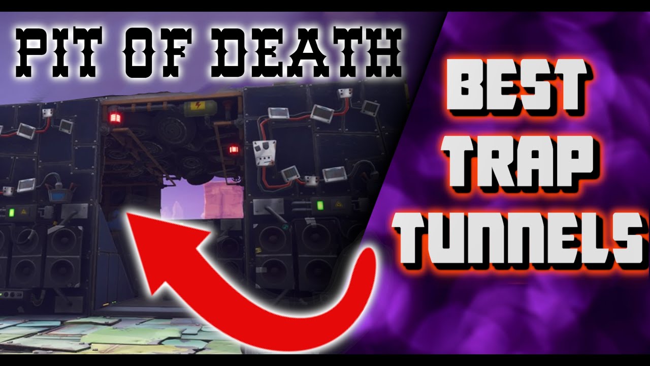 PIT OF DEATH! // BEST TRAP TUNNELS // Fortnite Save The World - YouTube