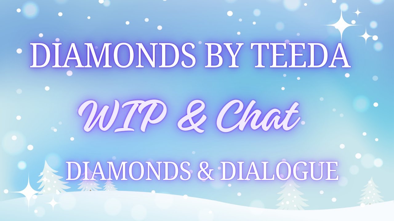 Diamond Painting WIP & Chat = Diamond Dotz - Snow Day - Diamond Art ...