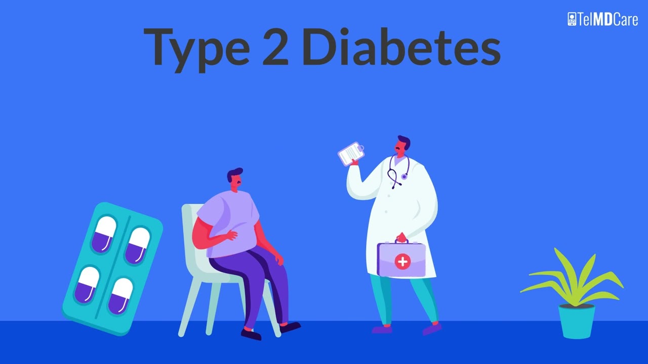 Type 2 Diabetes Cartoon