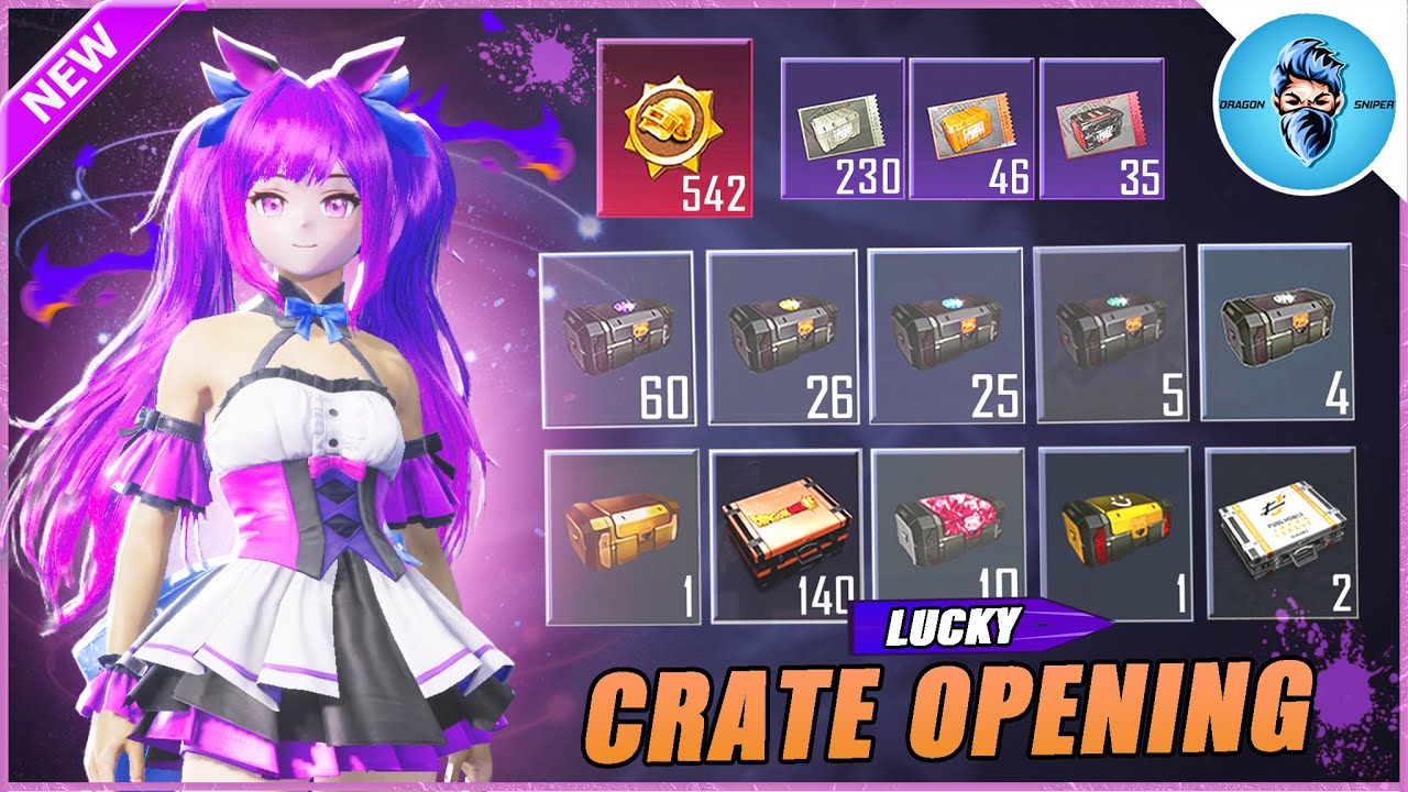Pubg Kr New Lucky Crate Opening Ever ! 1,126+Crates Pubg Kr Jp Server ...