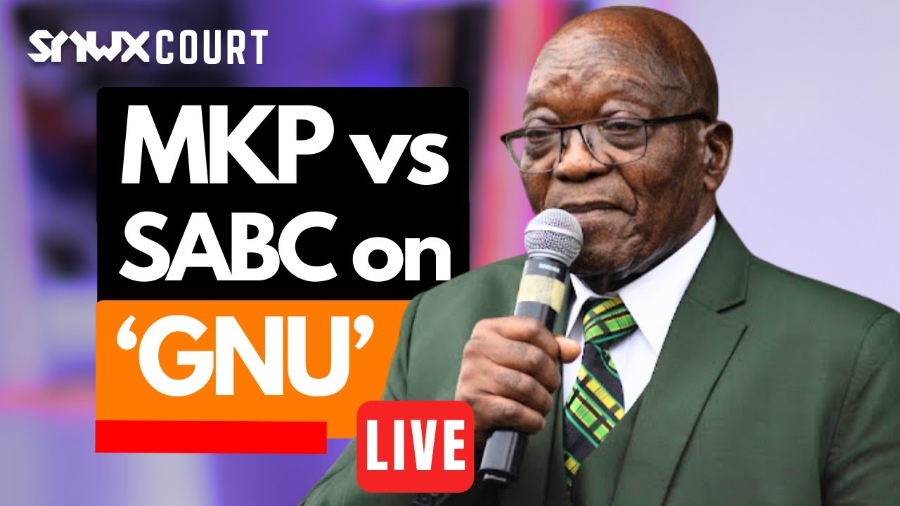 Court battle: MK Party vs SABC — Should SABC use term 'GNU'? - YouTube