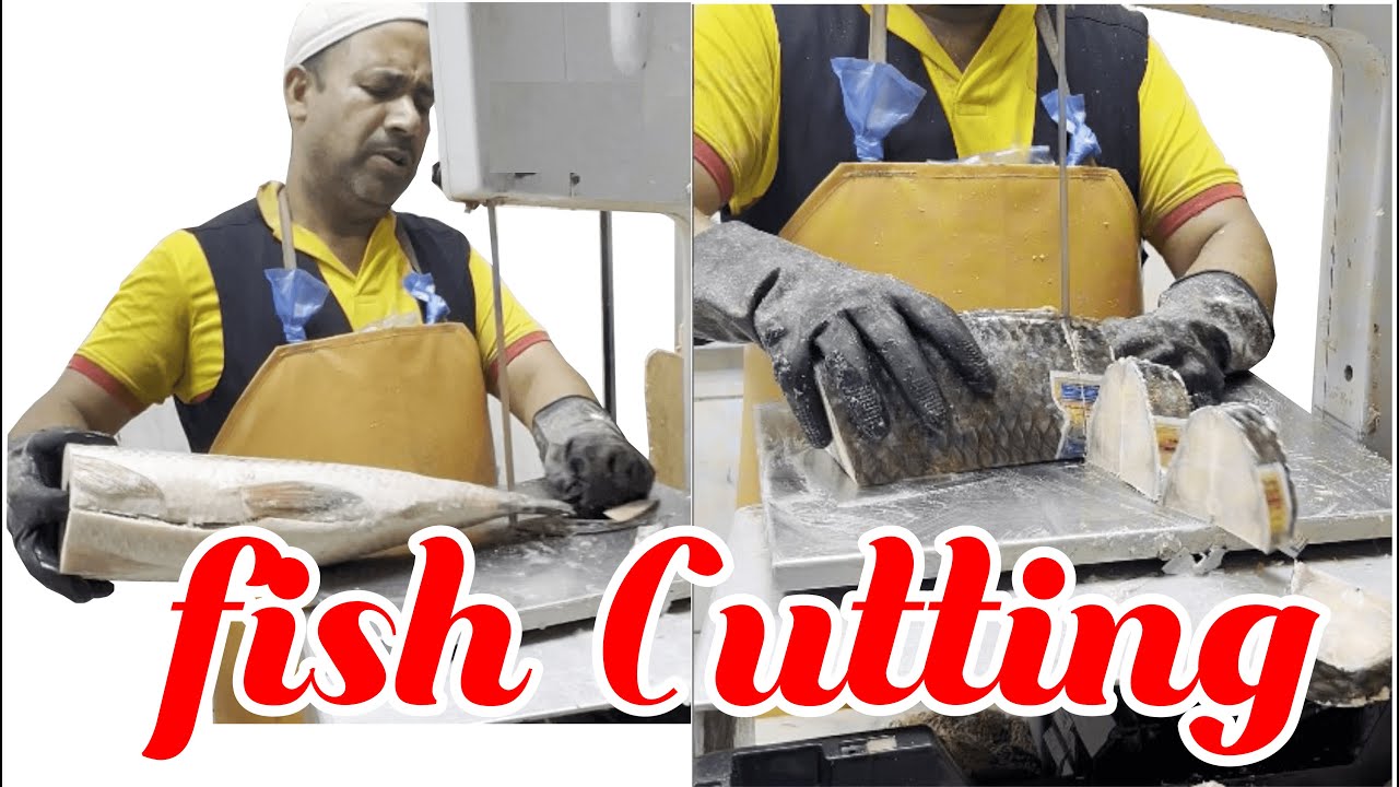 How to cut Fish In Gulf Countries'| Fish Cutting Process In Gulf ...