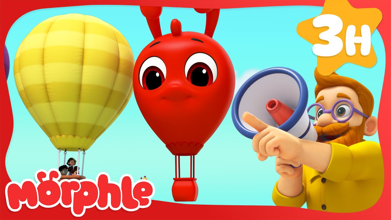 Balloon Race | Morphle the Magic Pet | Preschool Learning | Moonbug ...