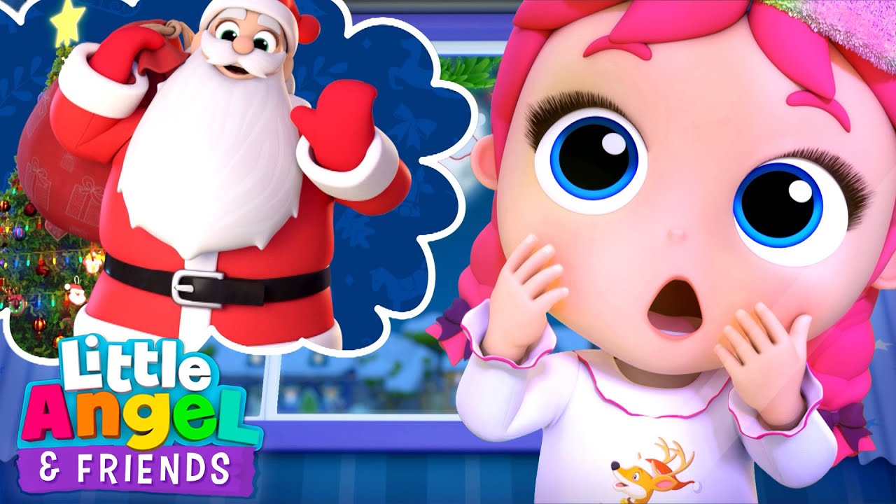 Do You See Santa? Yes Yes Baby Go to Sleep on Christmas | @LittleAngel ...