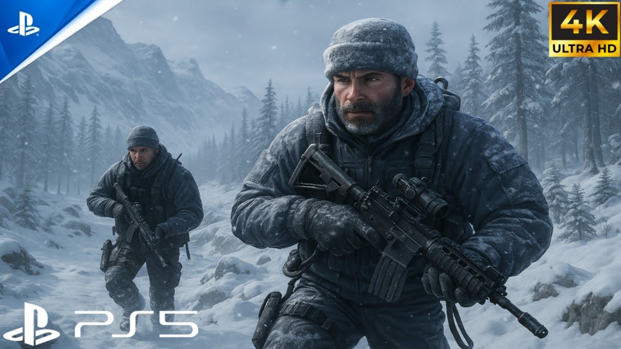 COD: MW2 Remastered – Cliffhanger – Snow Infiltration & Stealth Action ...