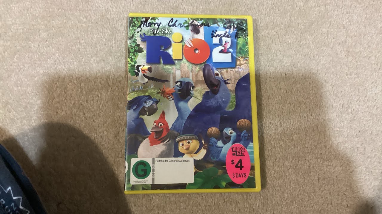 Opening to Rio 2 2014 DVD - YouTube