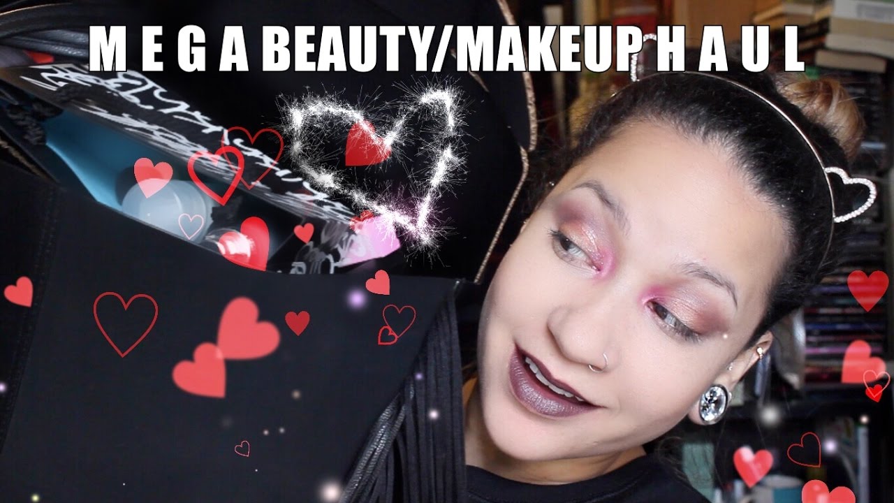 MEGA MAKEUP AND BEAUTY HAUL | December 2016 | colourpop, anastasia ...
