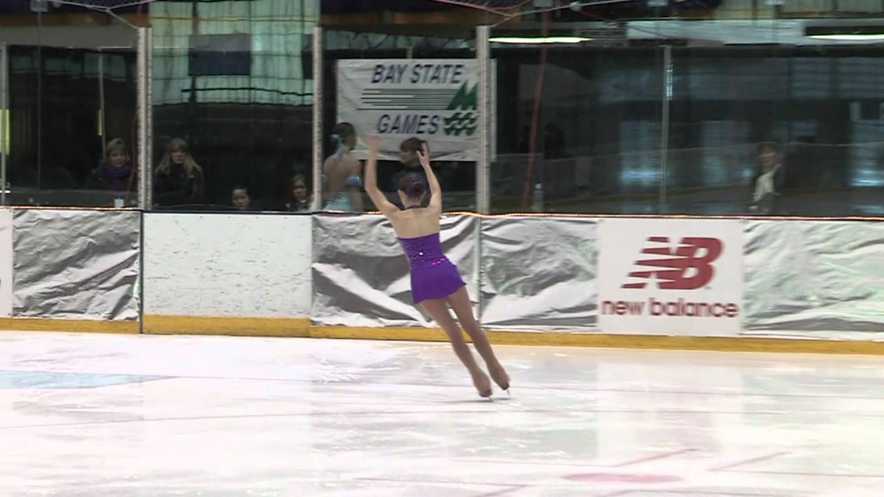 Intermediate Ladies Test Track Figure Skating, Sydney Wilson.m4v - YouTube