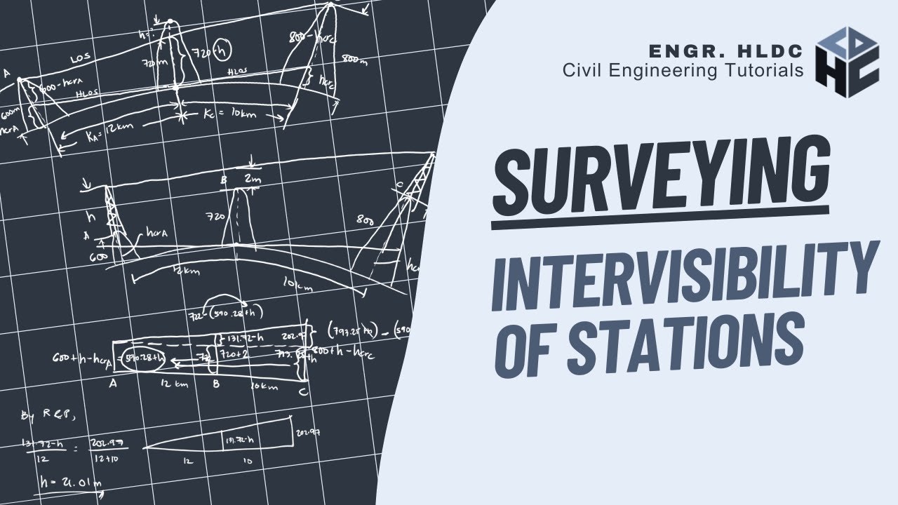 Elementary Surveying | Intervisibility of Stations - YouTube