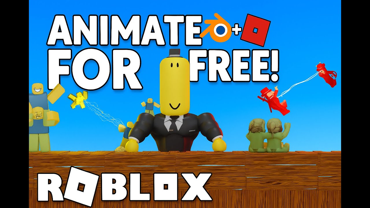 How easily YOU can make Roblox animations in blender. - YouTube