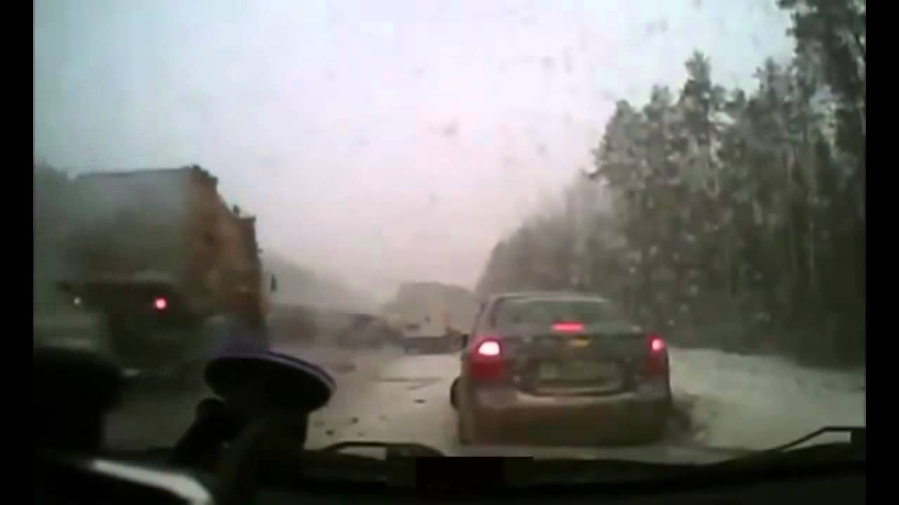 DASH CAM WRECKS Multi car crash on highway accident dashcam camera ...