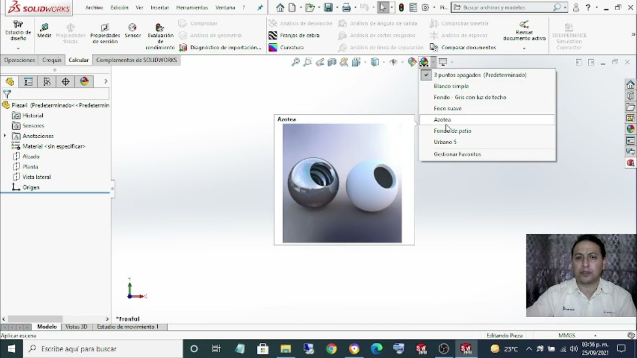 ¿Qué es la interfaz de SolidWorks? // Práctica_1 // Curso básico de ...