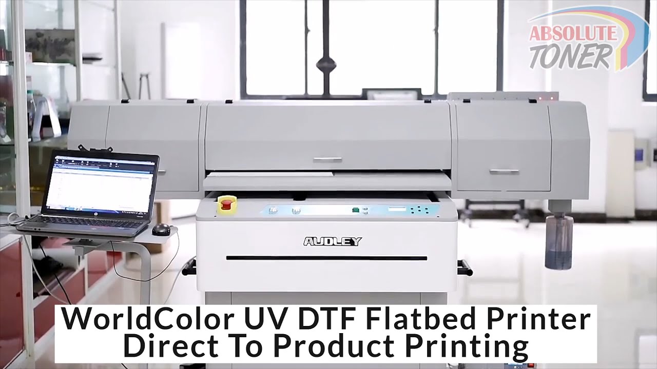 WorldColor Flatbed UV DTF Printer With Direct To Product Printing ...
