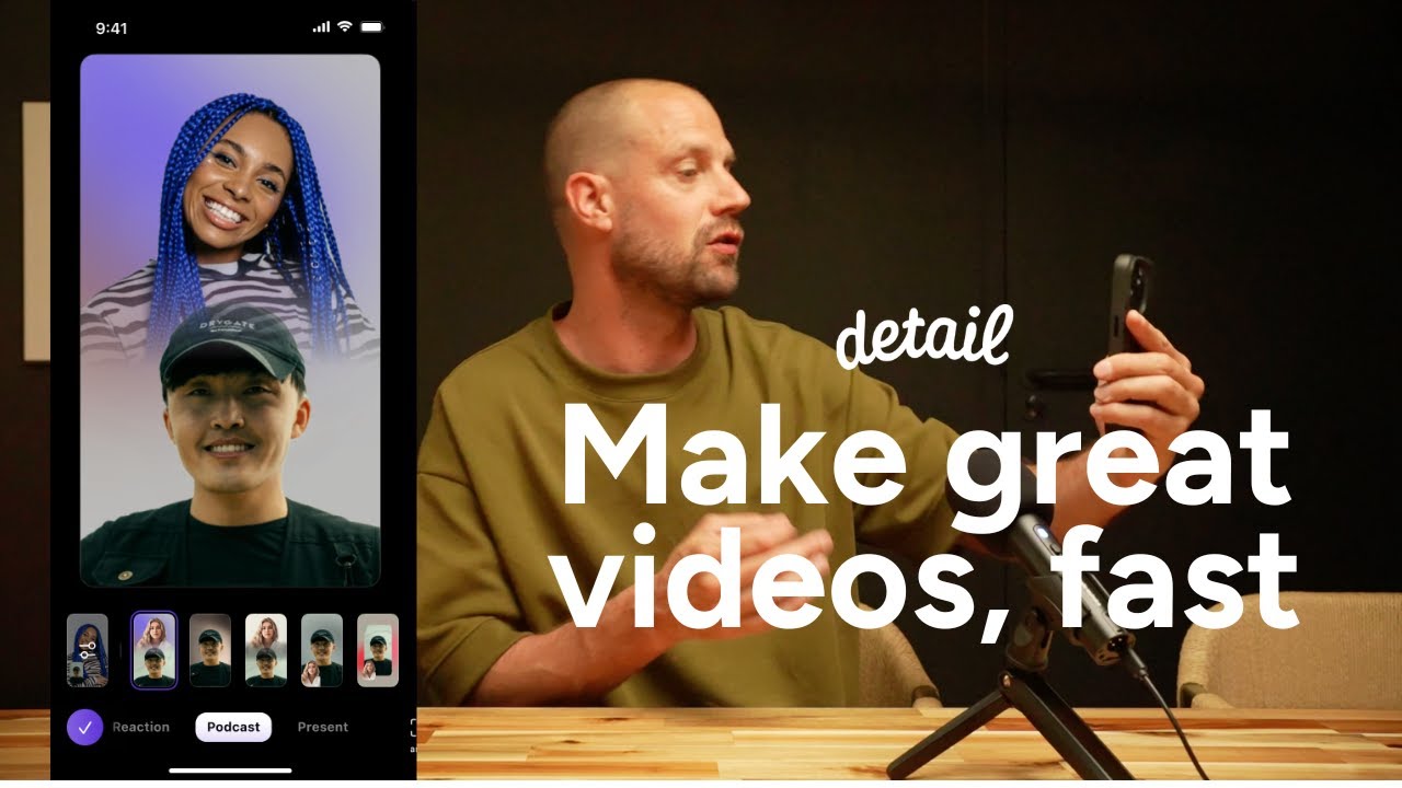 Detail for iOS | Instant video creator for iPhone - YouTube