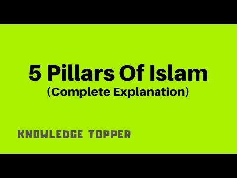 Pillars of Islam | Five Pillars of Islam | Namaz | Roza | Zakat | Hajj ...
