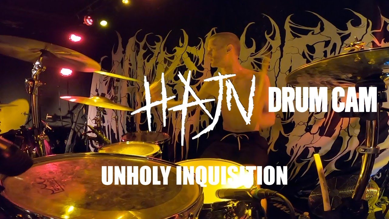 HAJN | NAKKEKNAEKKER - UNHOLY INQUISITION (LIVE DRUM CAM) - YouTube