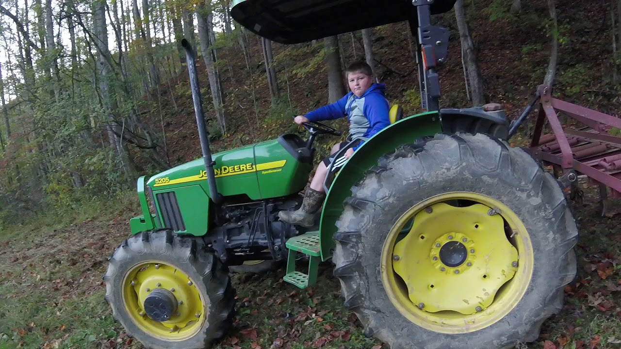 Little Boy Plowing for The First Time - YouTube