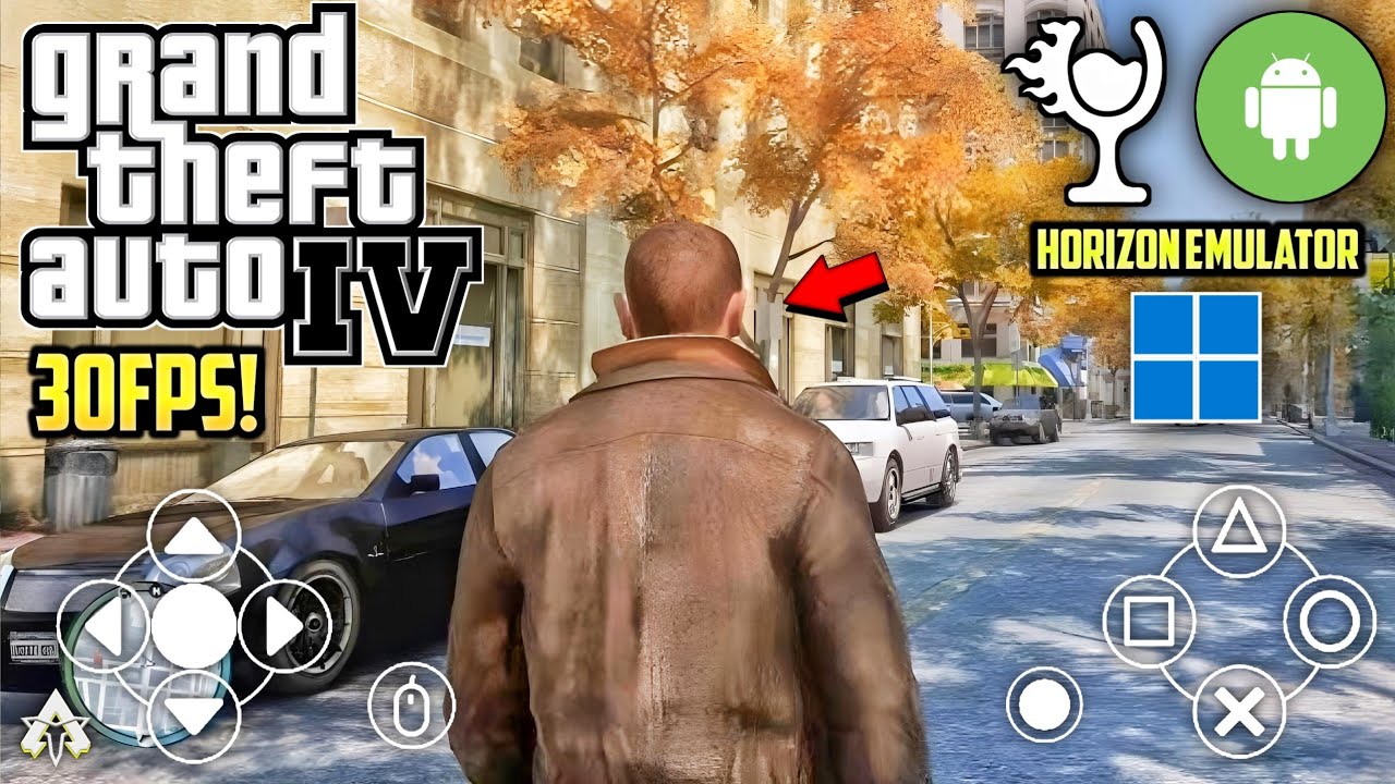 GTA 4 For Android - Gameplay & Setup (Windows Emulator) GTA IV Mobile ...