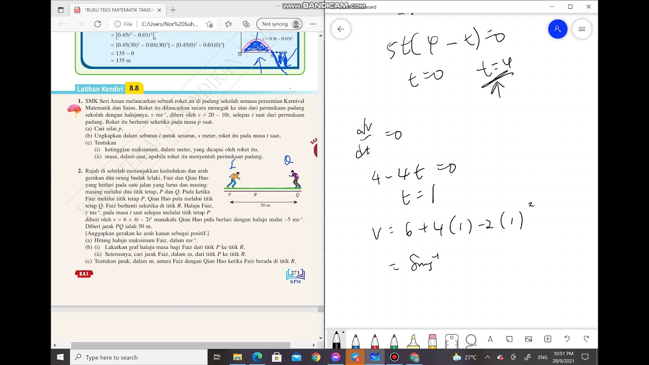 KINEMATIK GERAKAN LINEAR P8 - YouTube