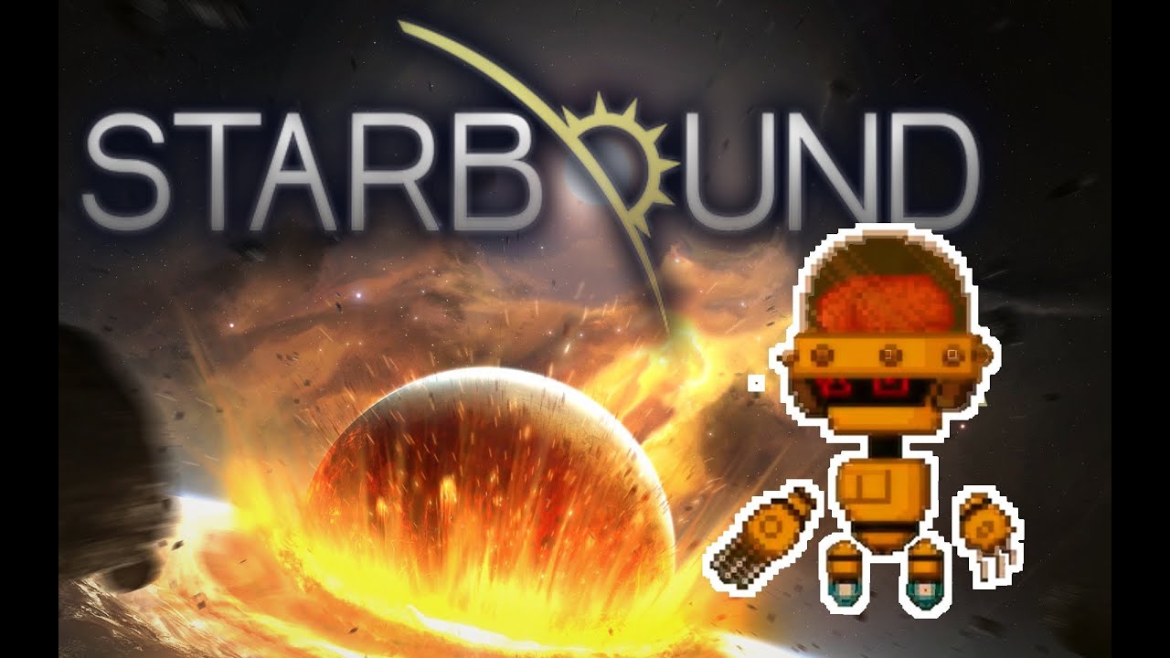 Guide: Easiest way to kill the inactive robot - Starbound Beta - YouTube