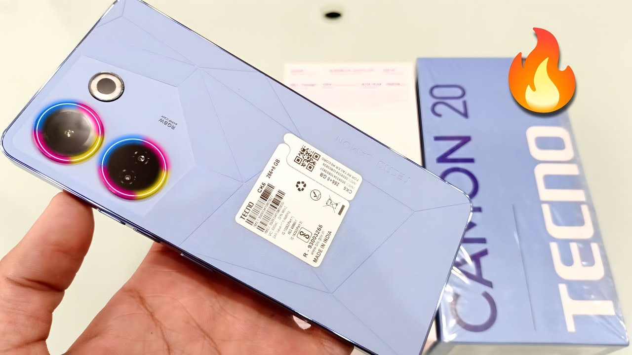 Tecno Camon 20 Unboxing First Look !! 🔥 This Phone Budget Flagship ...