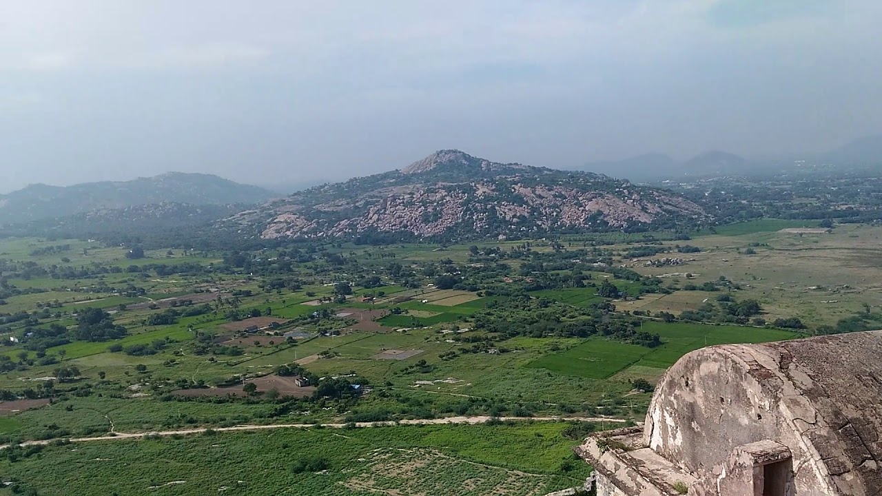 Gingee fort top view #gingeefort - YouTube