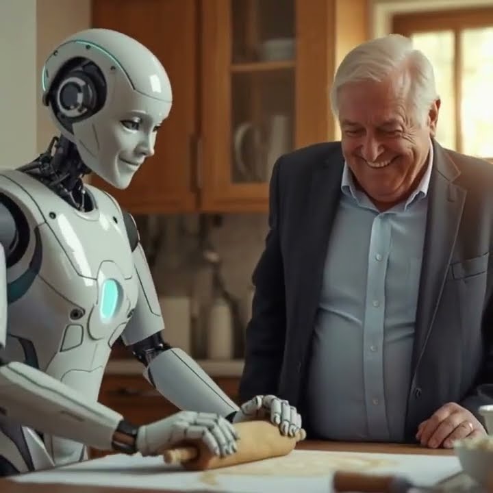 New Robot Humanoid Wife Working In Kitchen #robotgirl #aicompanion ...