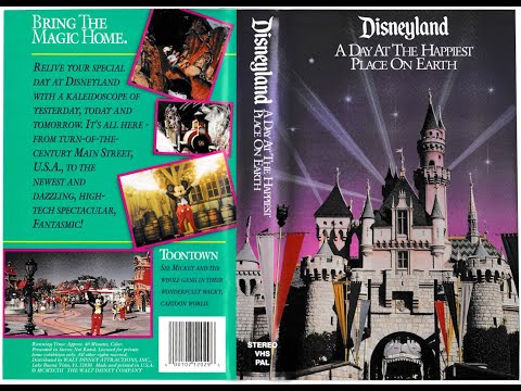 Disneyland: A Day at the Happiest Place on Earth (1993)  {VHS Rip}