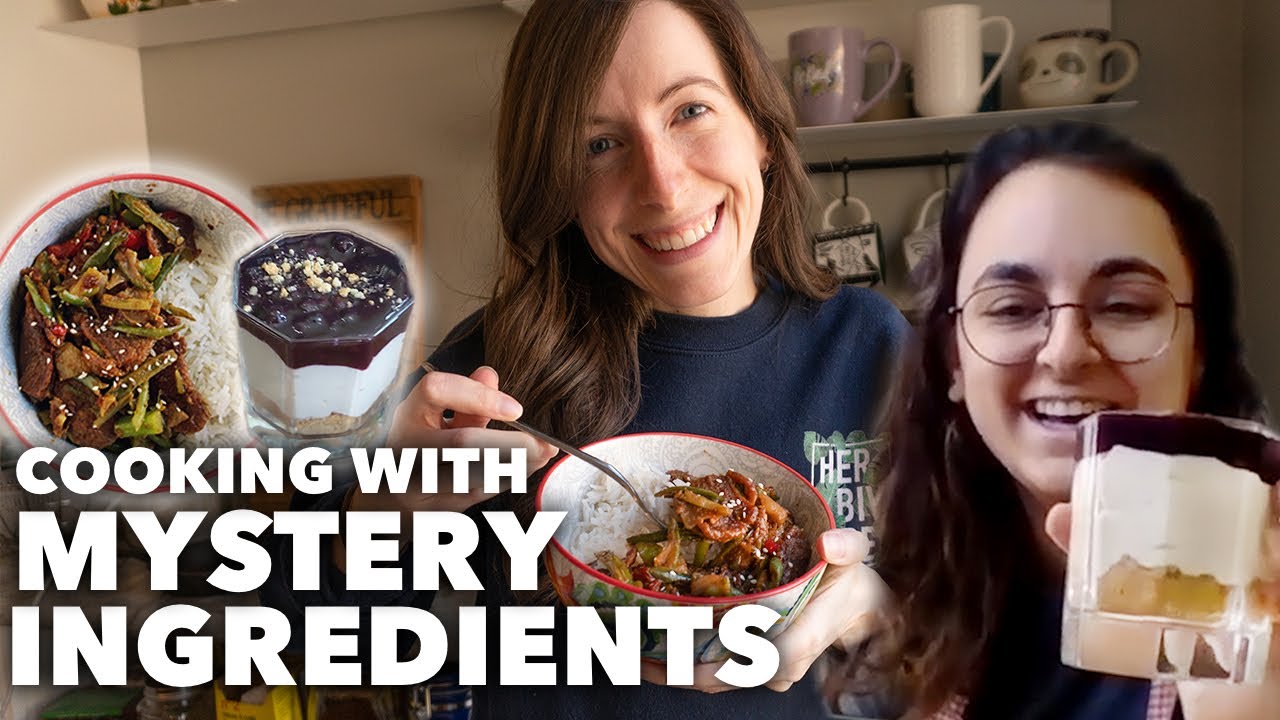 How to Make a Recipe with Random Ingredients | Vegan Mystery Box ...