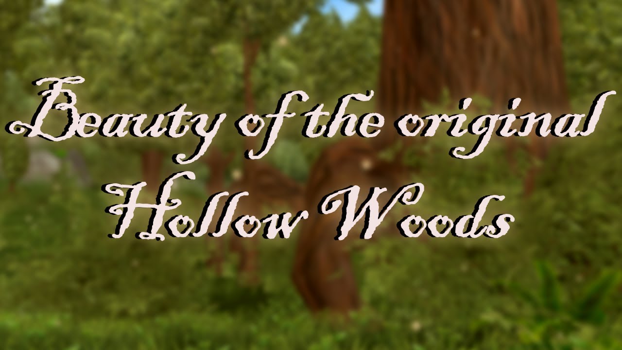 Beauty of the original Hollow Woods ~ [SSO] Star Stable Online - YouTube