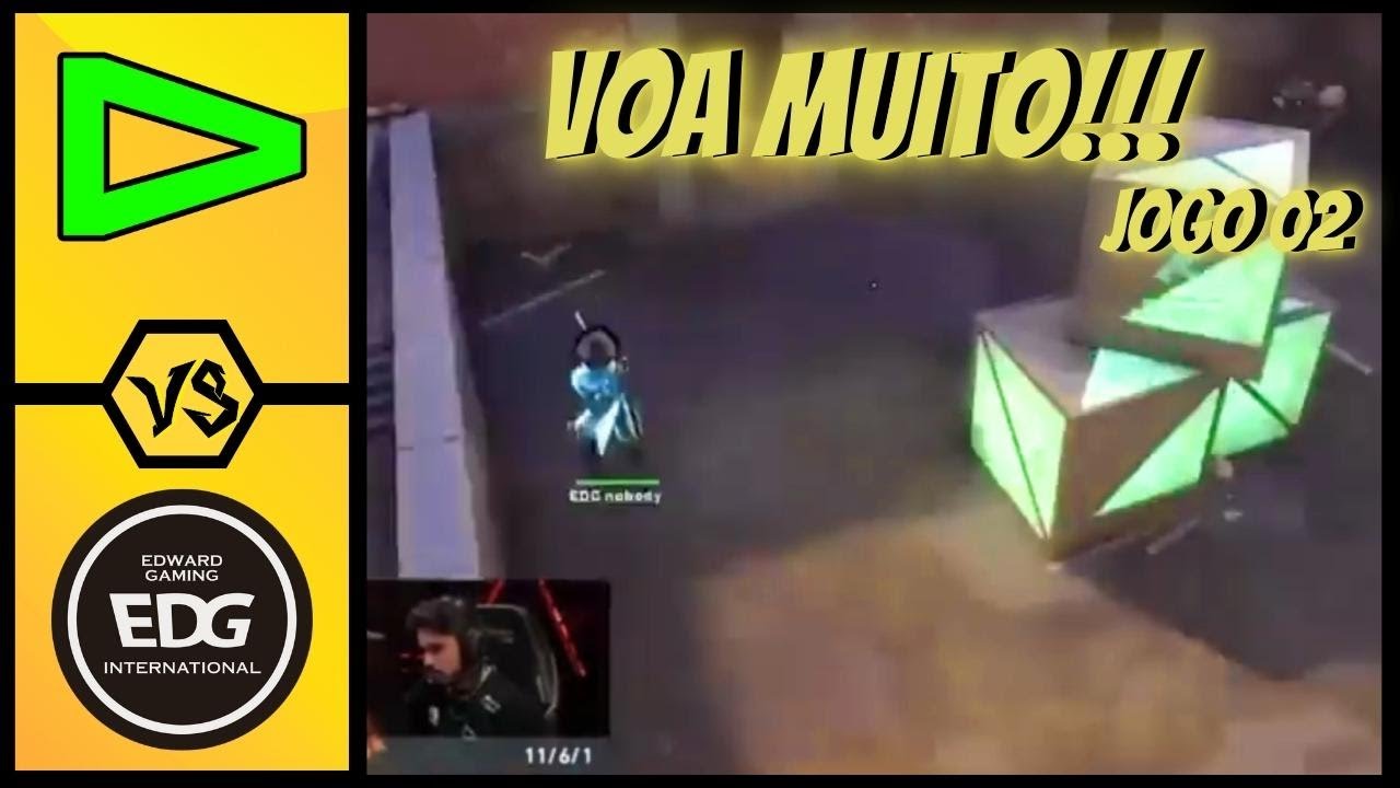 LOUD x EDward Gaming JOGO 2 (Ascent) MELHORES MOMENTOS-Champions Los ...