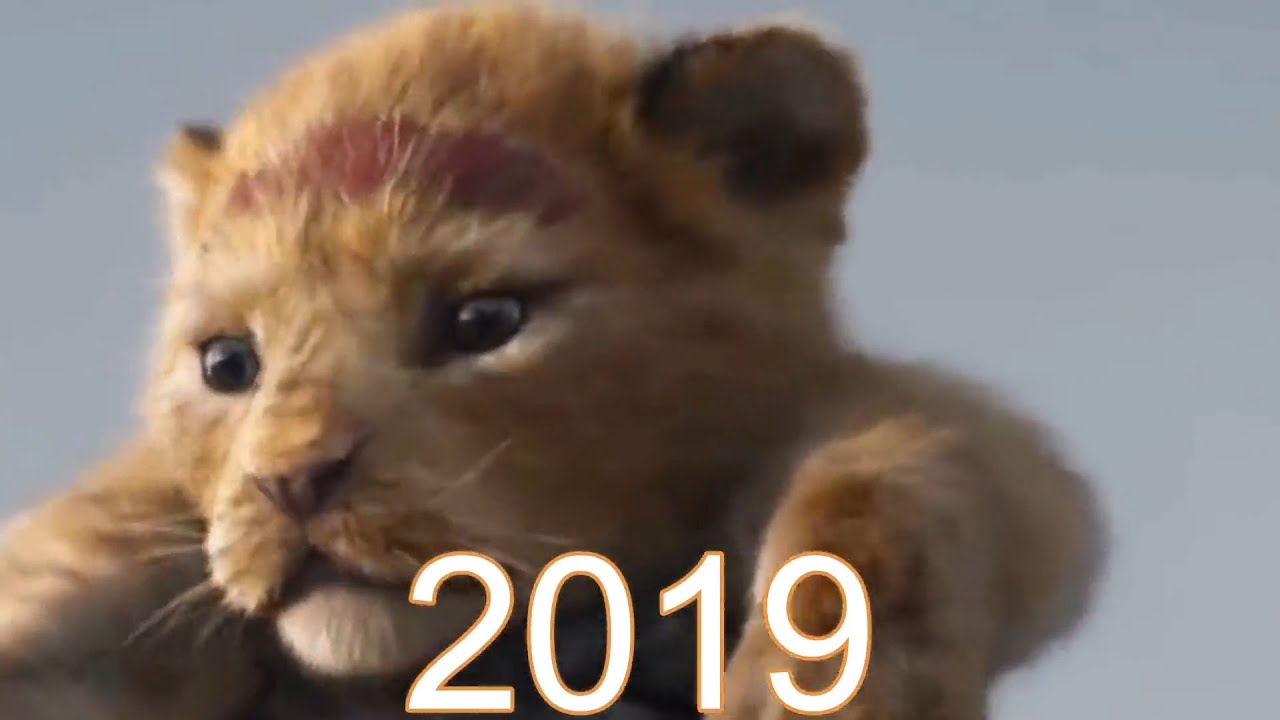 Evolution of the lion King simba - YouTube