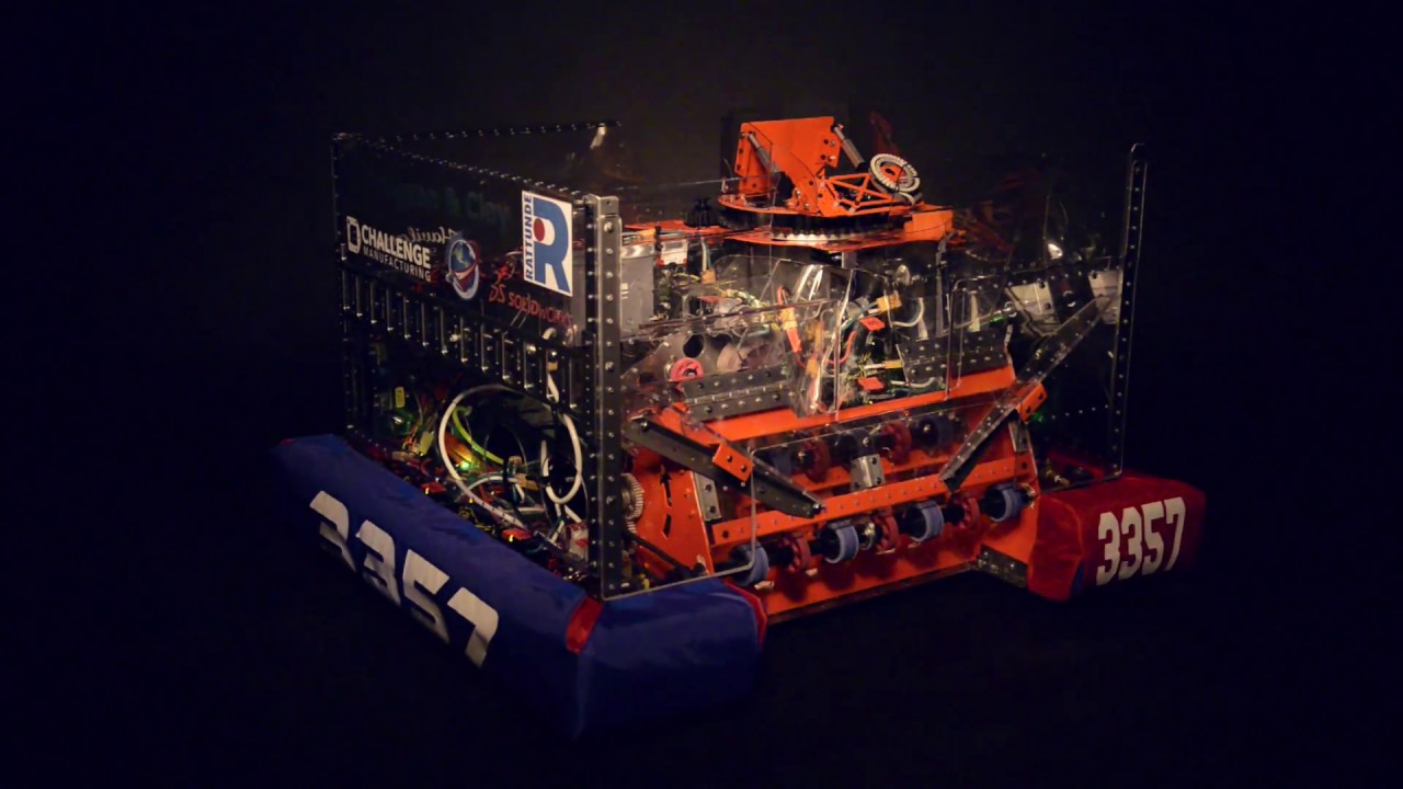 FRC 3357 COMETS Robot Reveal 2017: Donati - YouTube