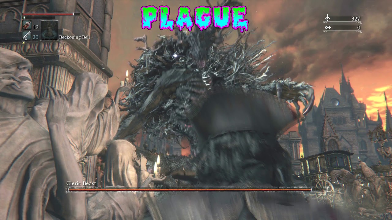 Bloodborne Cleric Beast Plague 1st Time "Speed Run" - YouTube
