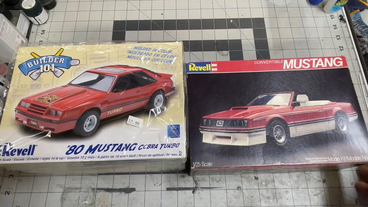Classic Kit Review: Revell 1980 Mustang Cobra Turbo and Mustang ...