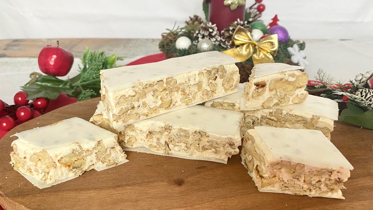 TORRONE SARDO morbido 3 INGREDIENTI RICETTA ORIGINALE facile e veloce ...