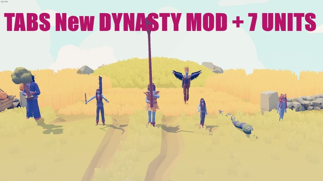 🔥 TABS NEW DYNASTY MOD - 7 NEW UNITS | SHOUTER, FIRE SNAKE, BLINKER ...