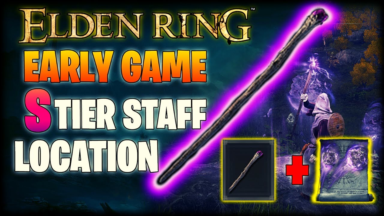 ELDEN RING - How To Get The Meteorite Staff and the Rock Sling spell ...