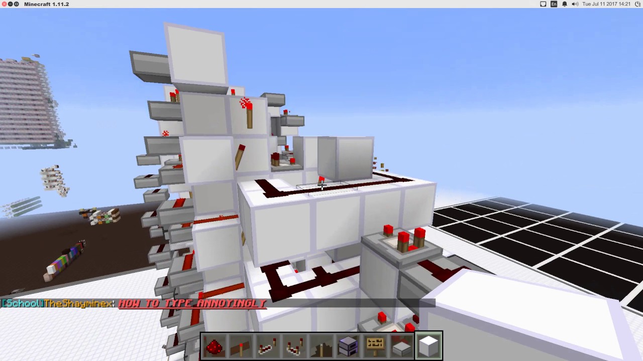 Building A Better Redstone Computer Tutorial 4 Bit Shifting Youtube
