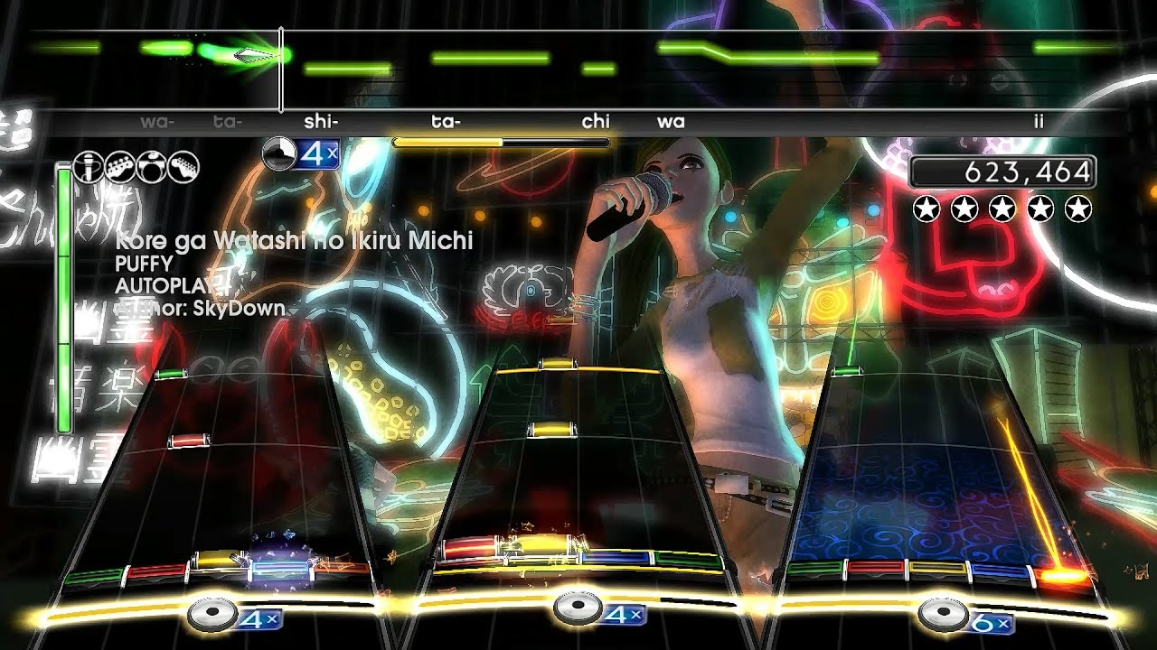 Kore ga Watashi no Ikiru Michi - PUFFY (Full Band Preview) Rock Band 2 ...