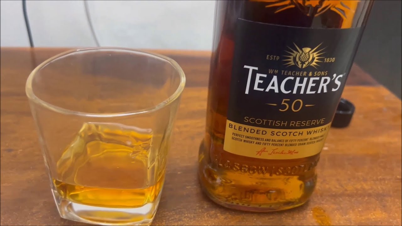 Teachers 50 whisky review English - YouTube