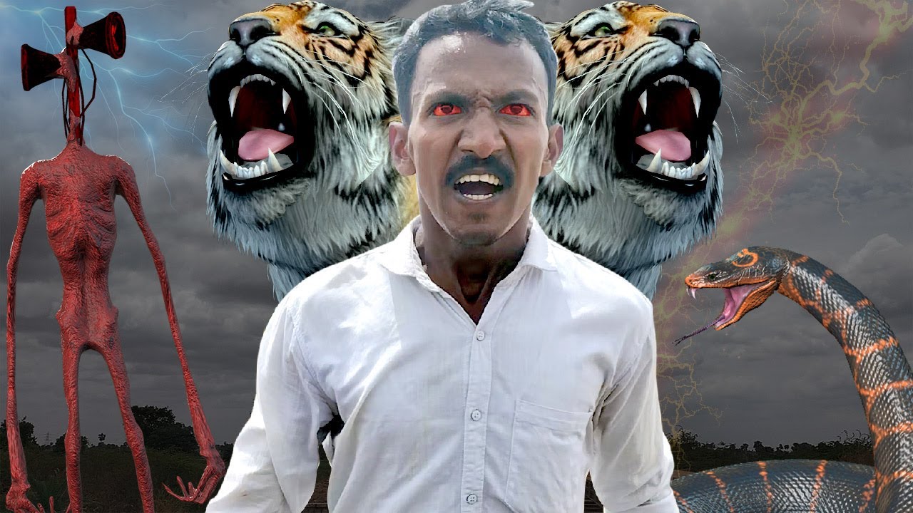 Village Star Ramesh Short Movie || Tiger, Python,Siren Head, horror ...