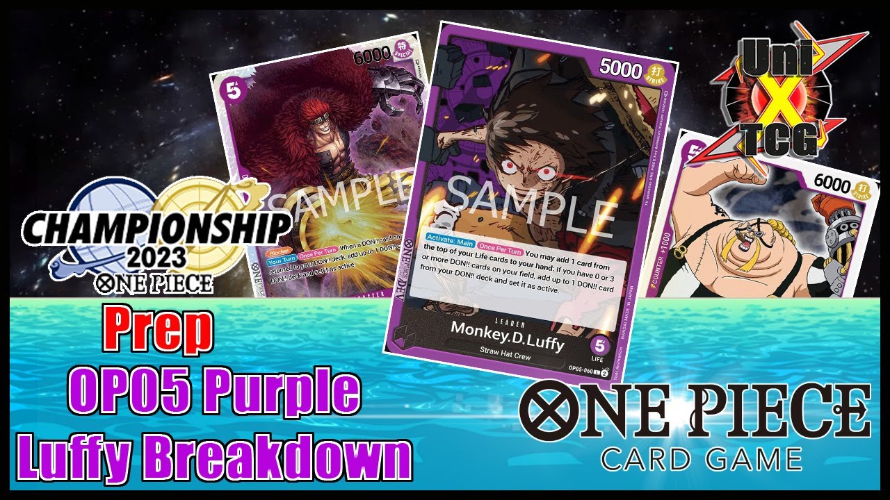 Ready For Nationals? Let's Talk About Why OP05 Purple Luffy Is So ...