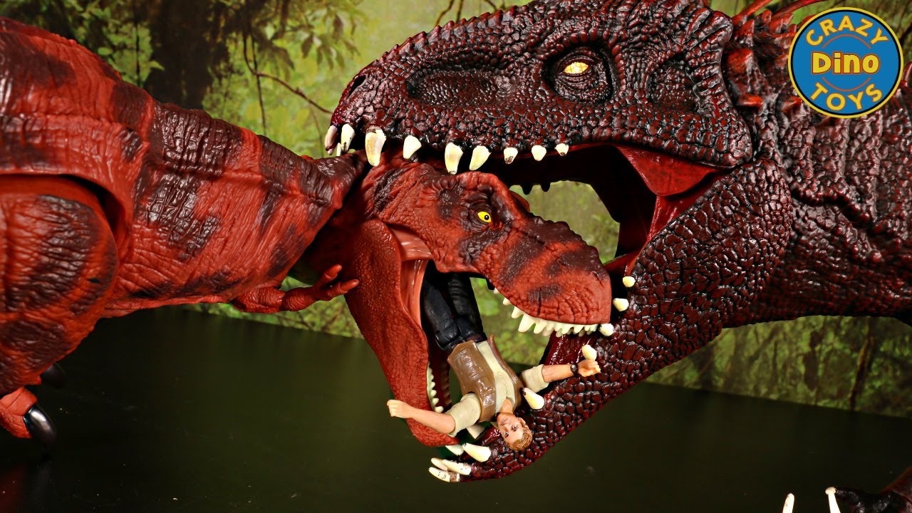 New Jurassic Park Electronic Real Feel Tyrannosaurus Rex unboxed 93 ...