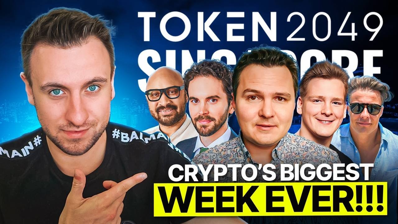 Our Journey inside crypto's BIGGEST event Token 2049: Singapore - YouTube