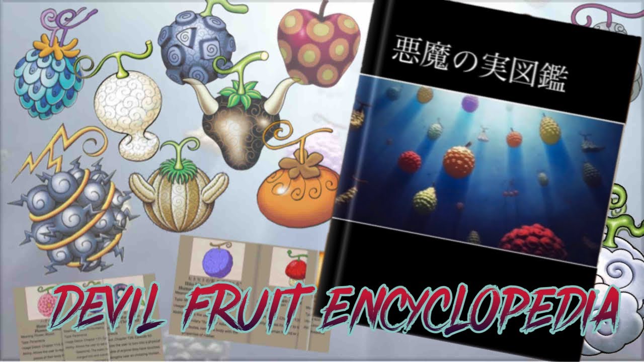 Devil Fruit Book | Image of Devil Fruits - YouTube